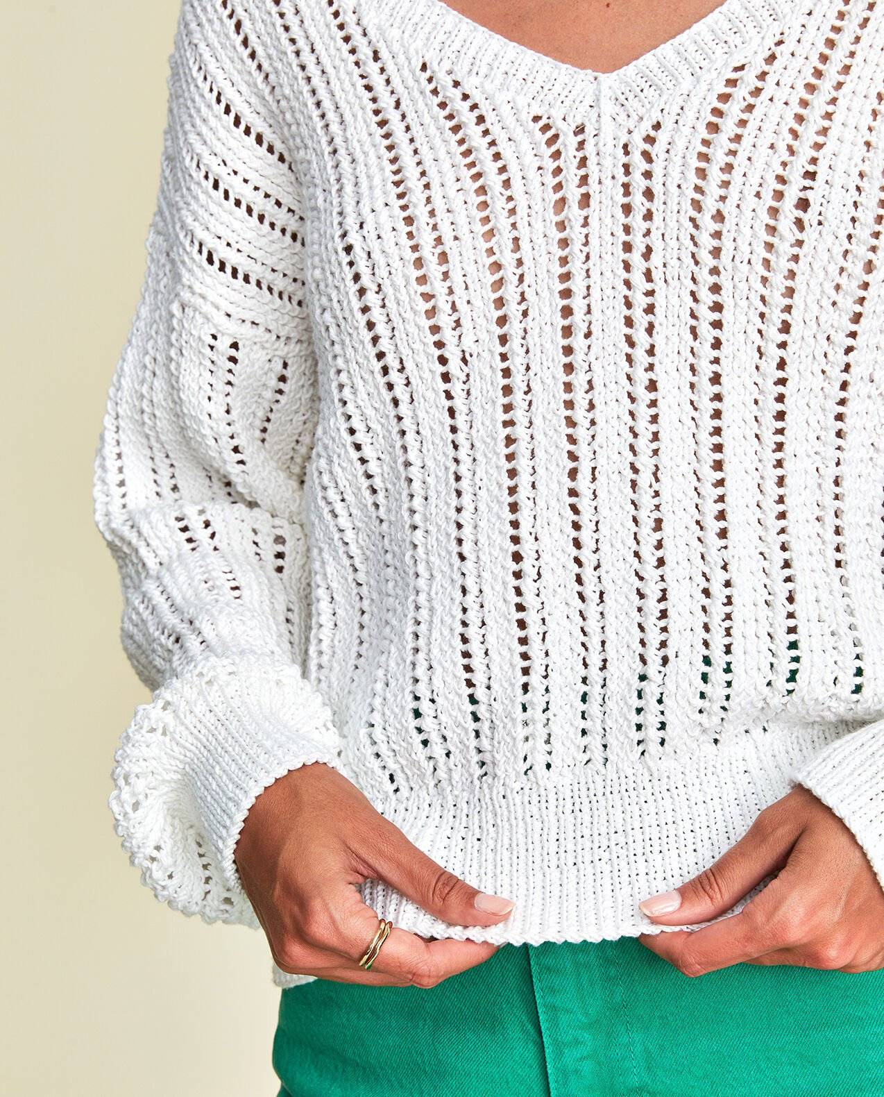 MODÈLE PULL FEMME MONIKA Modèles Femme • Phildar • Happywool