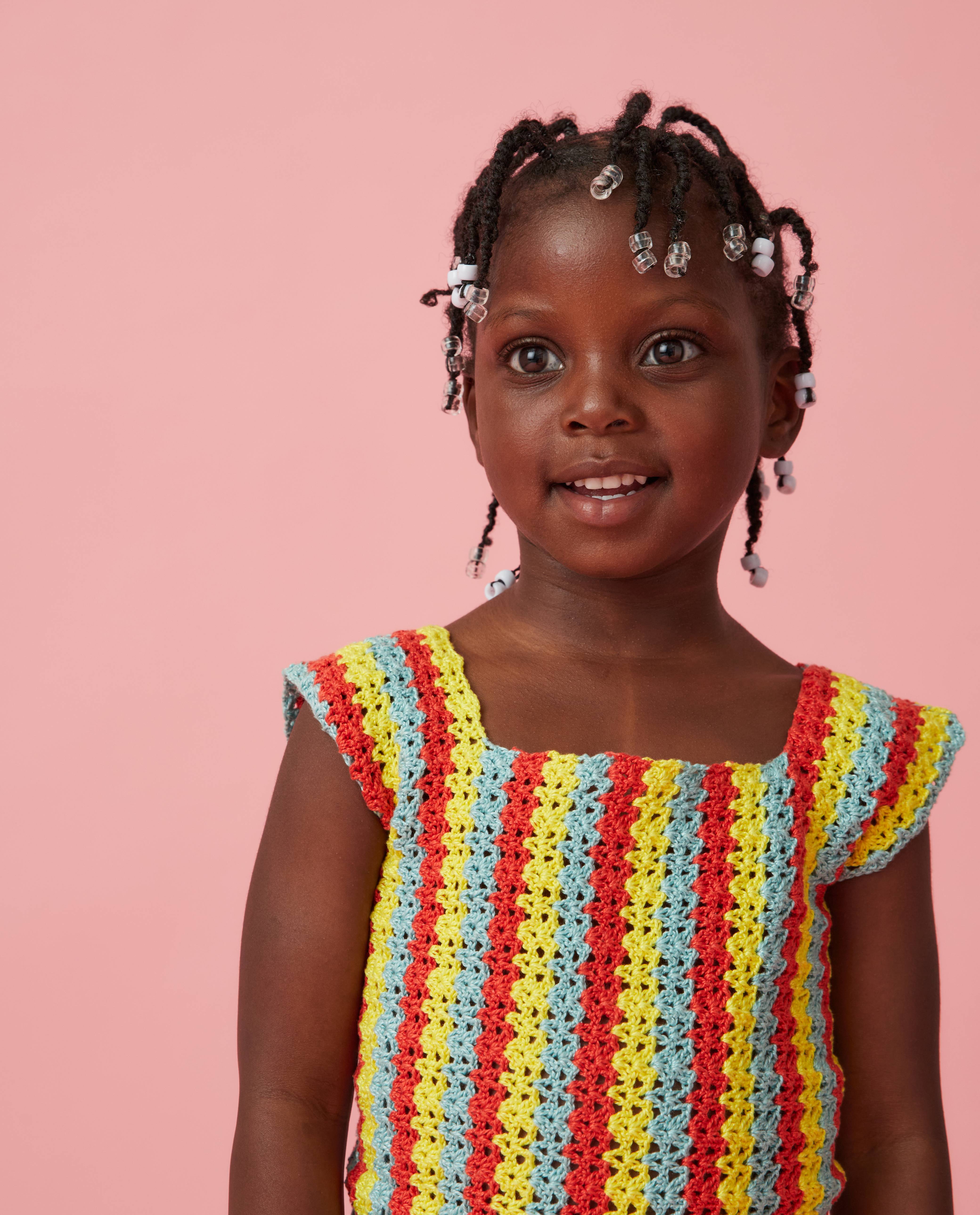 MODÈLE ROBE FILLE JASMINE Modèles Enfant • Pingouin • Happywool