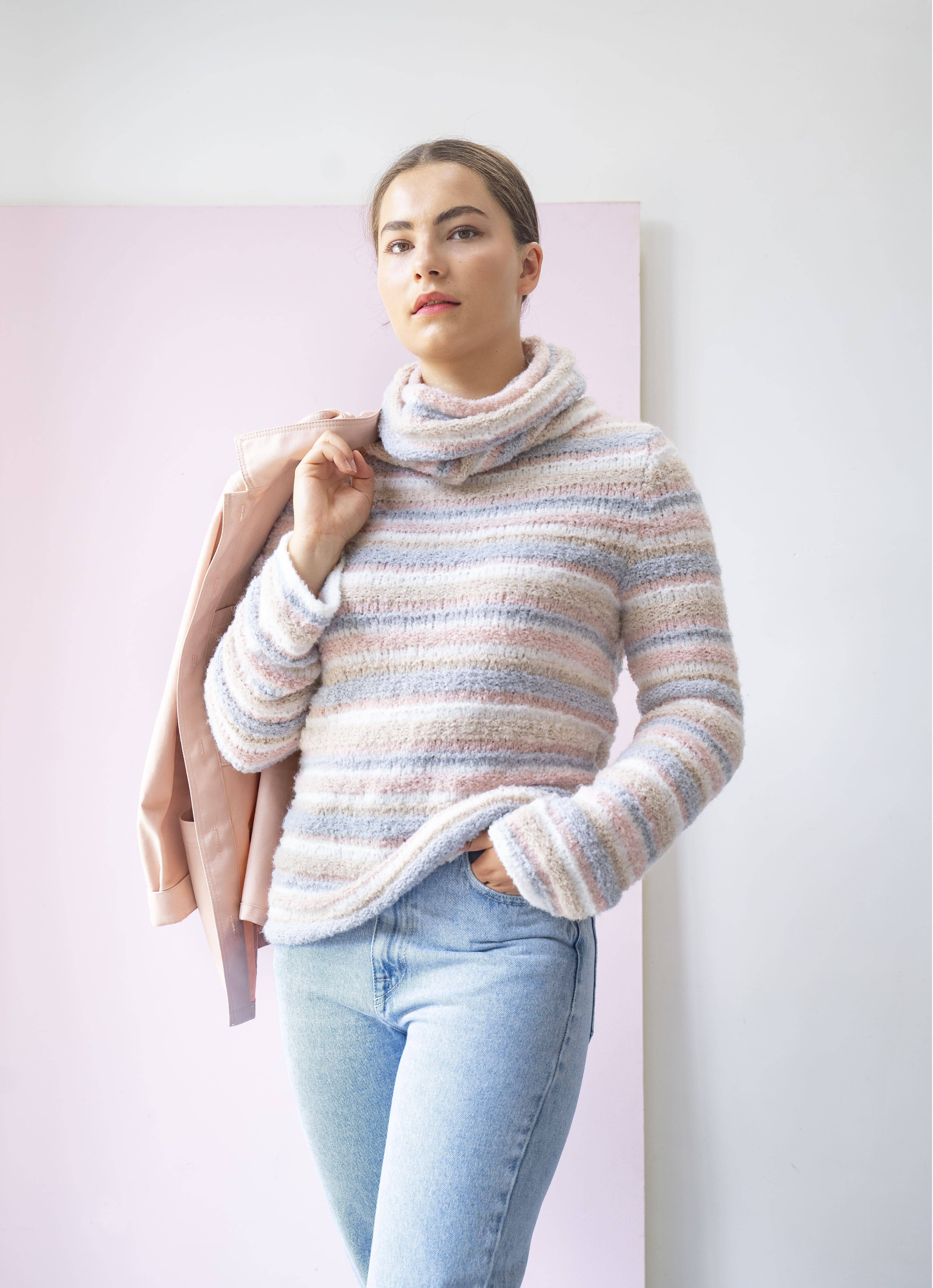 MODÈLE PULL FEMME LIAME Modèles Femme • Phildar • Happywool