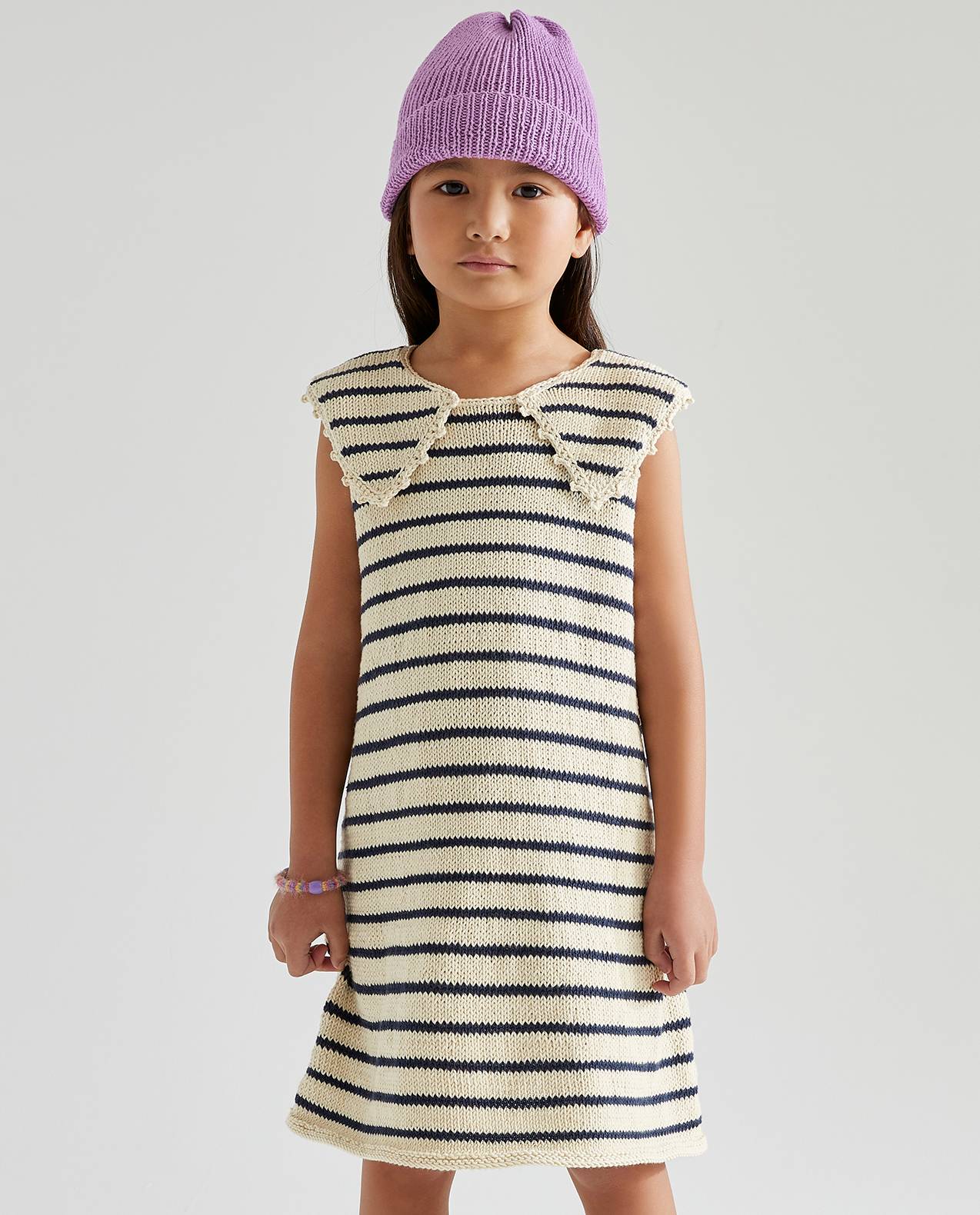 MODÈLE ROBE FILLE DANITZA Modèles Enfant • Phildar • Happywool