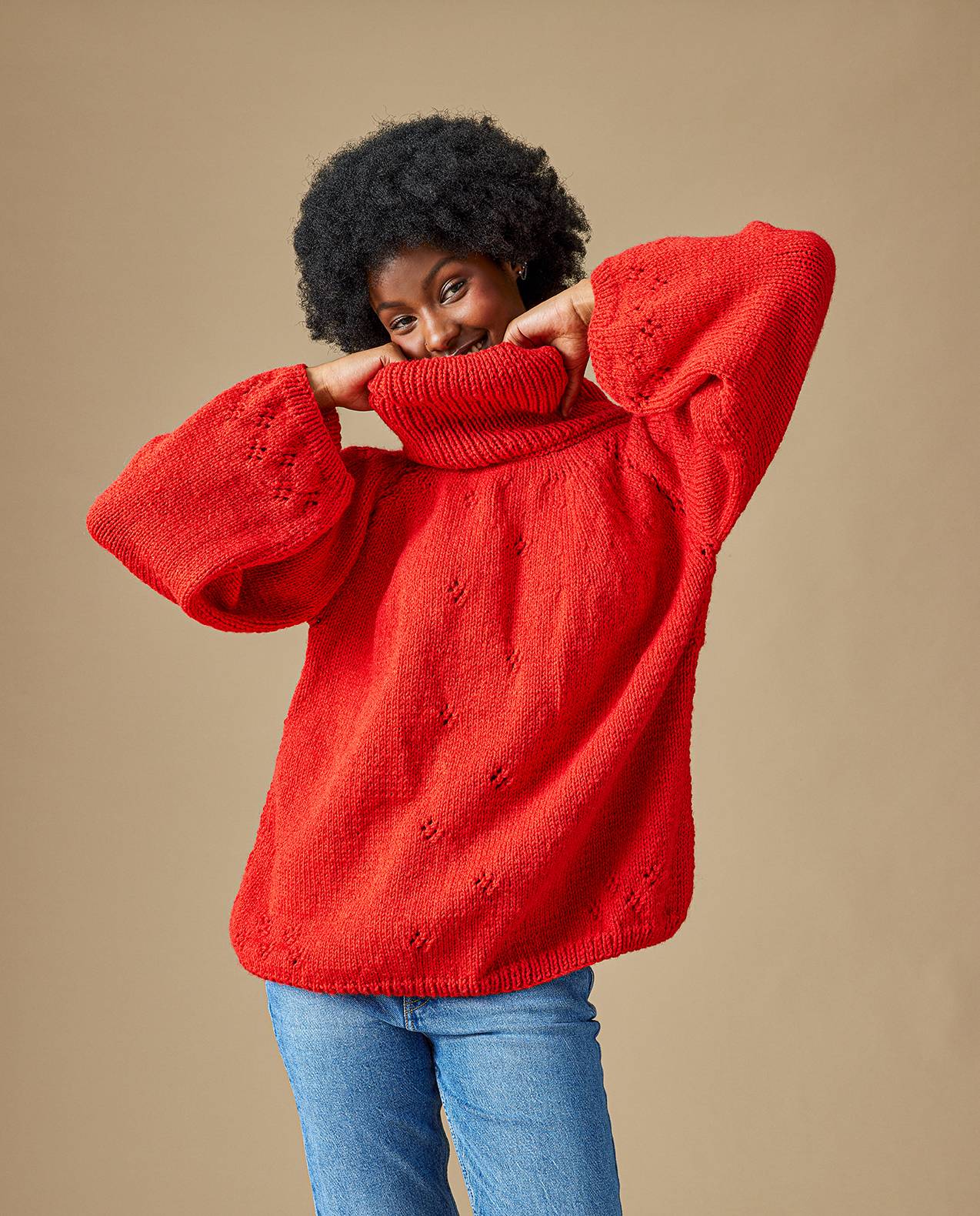 MODÈLE PONCHO FEMME CHEYENNES Modèles Femme • Pingouin • Happywool