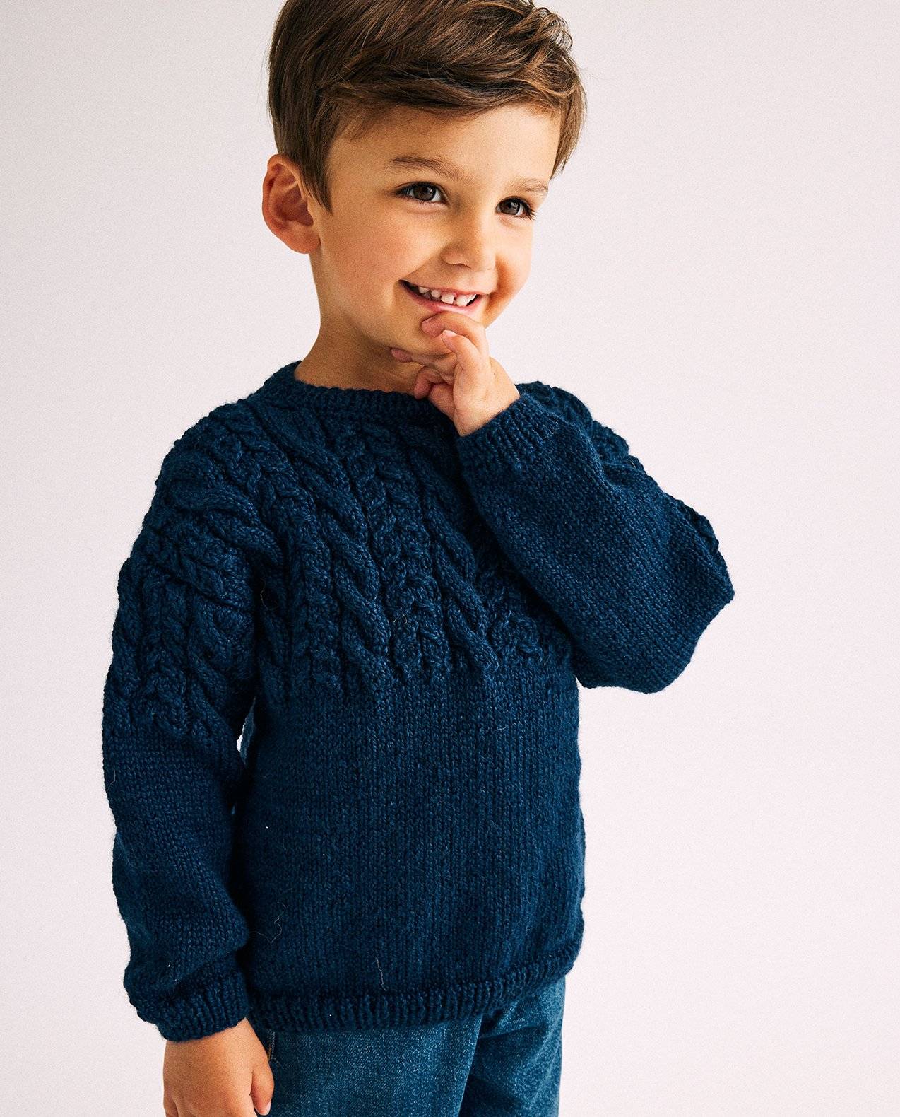 MODÈLE PULL ENFANT EDDIE Modèles Enfant • Phildar • Happywool